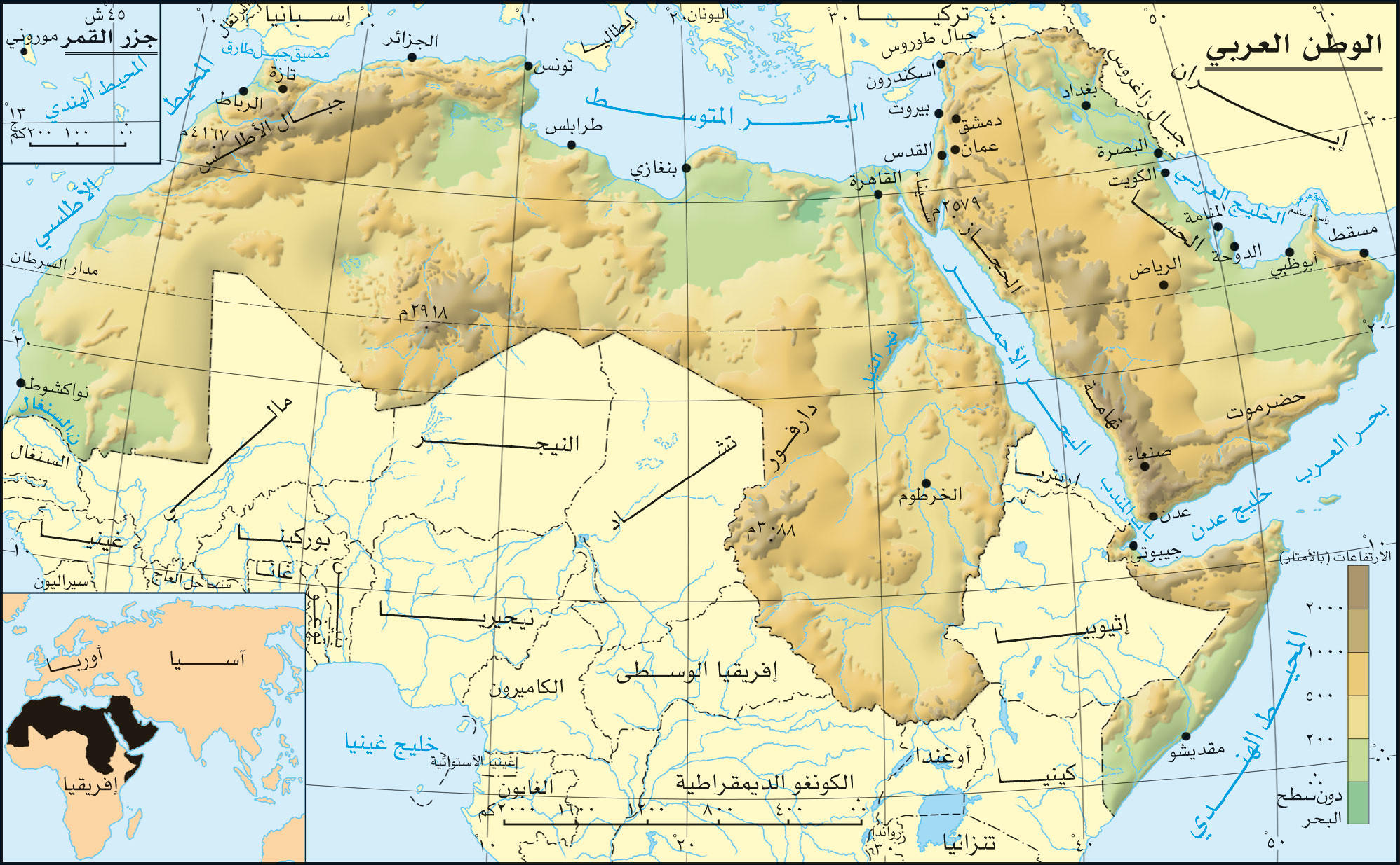 Arabische Zee Op Wereldkaart Golf Van Aden Wikipedia